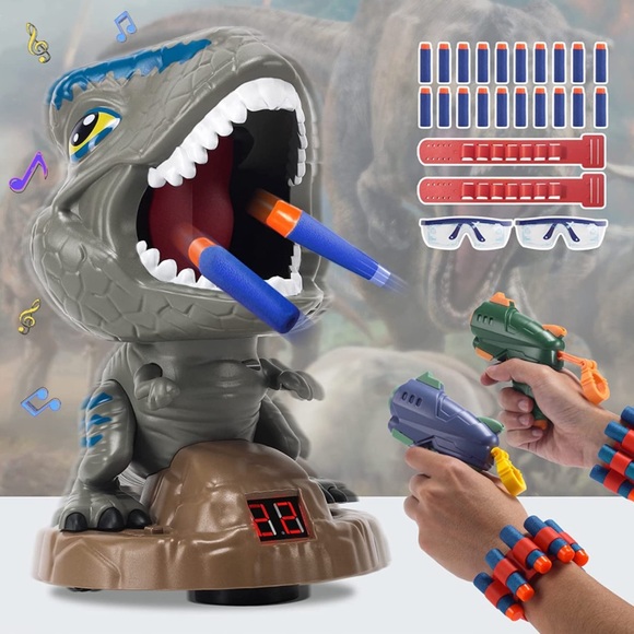Toys | Dinosaur Squad Shooting Games Target Dinosaur Toys For Kids 35 ...